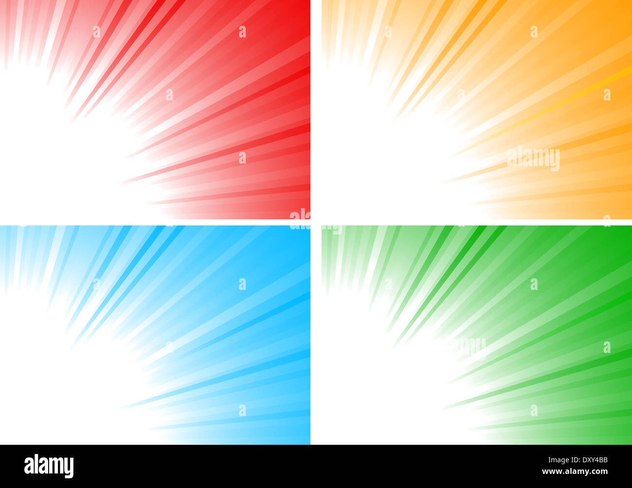 Vector set colorful backgrounds; clip-art Stock Photo - Alamy