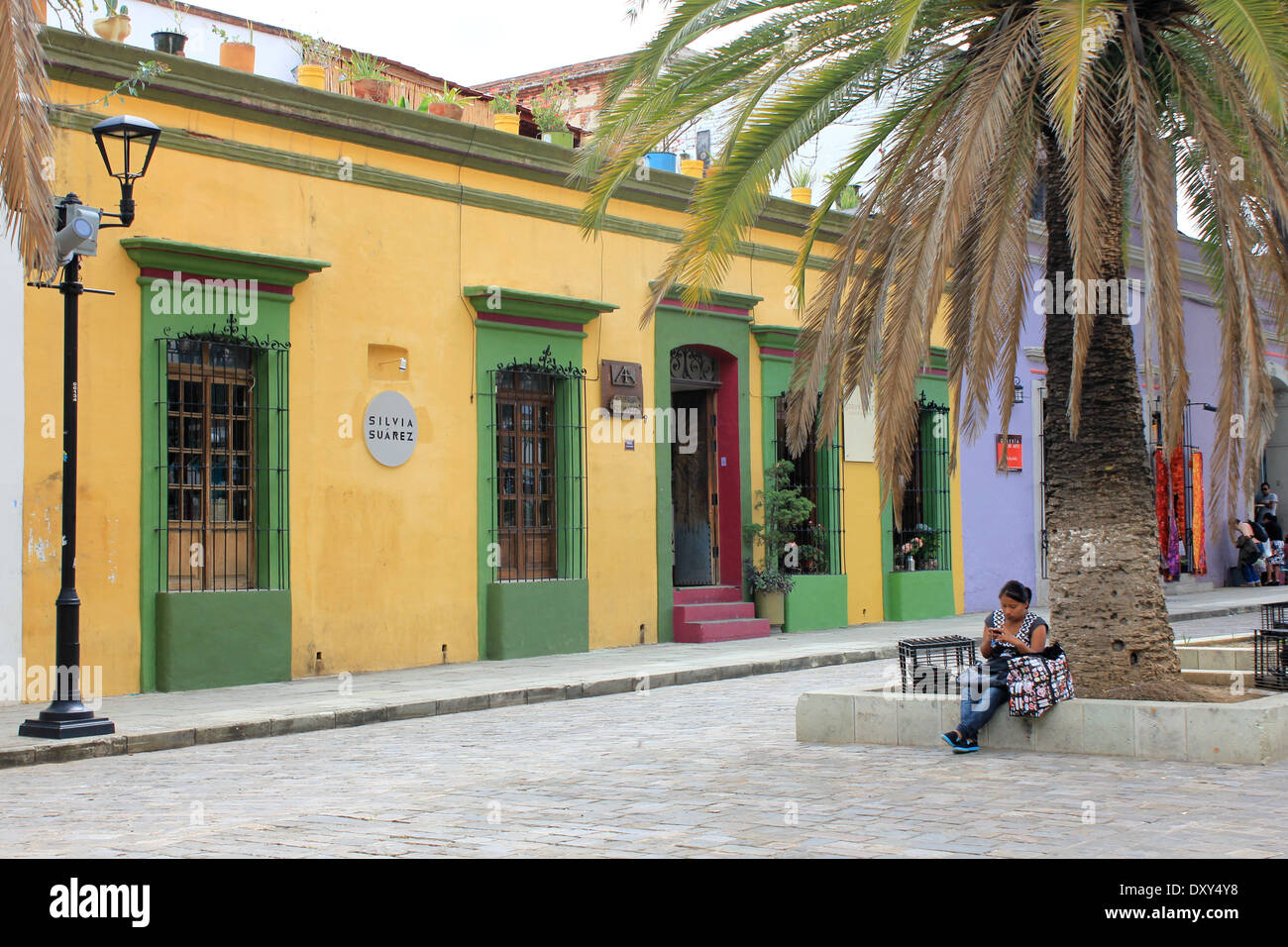 Bright yellow buildings hi-res stock photography and images - Alamy
