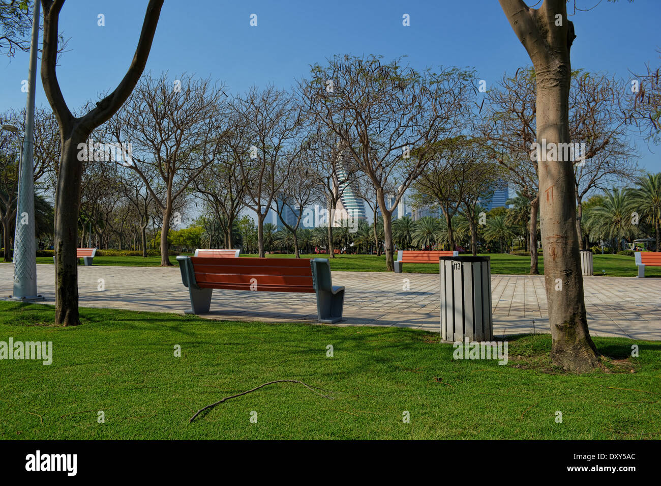 Dubai bench hi-res stock photography and images - Alamy