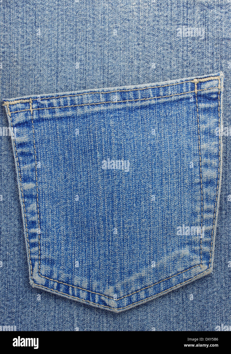 jeans blue background pocket texture Stock Photo - Alamy