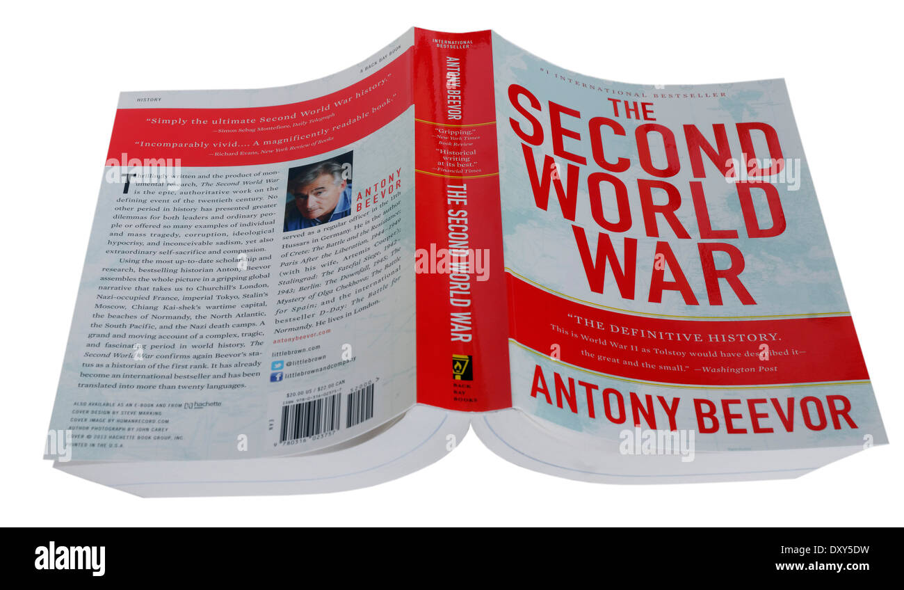 The Second world War by Antony Beevor Stock Photo - Alamy
