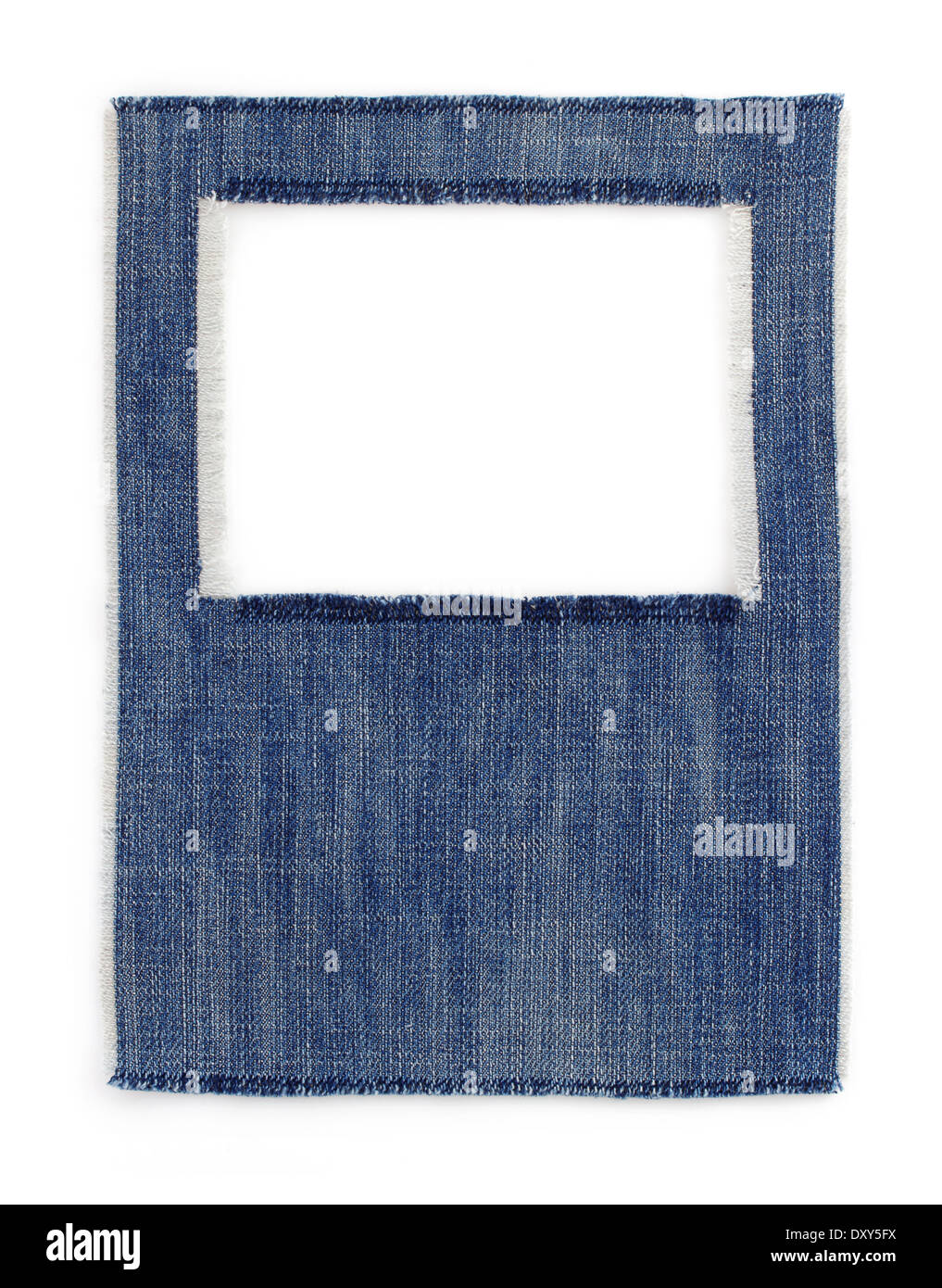 Blue jacket with white pattern Cut Out Stock Images & Pictures - Alamy