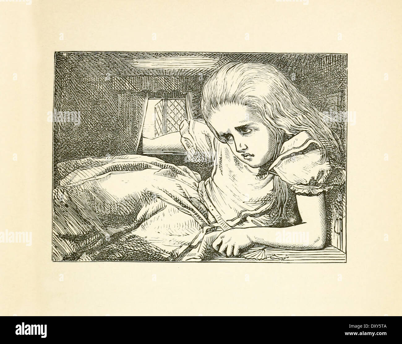Sir john tenniel 1820 1914 illustration hi-res stock photography and ...