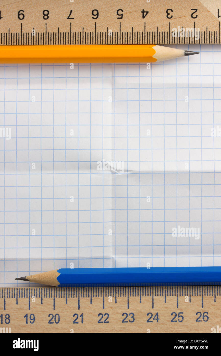 folded checked paper as background texture Stock Photo - Alamy