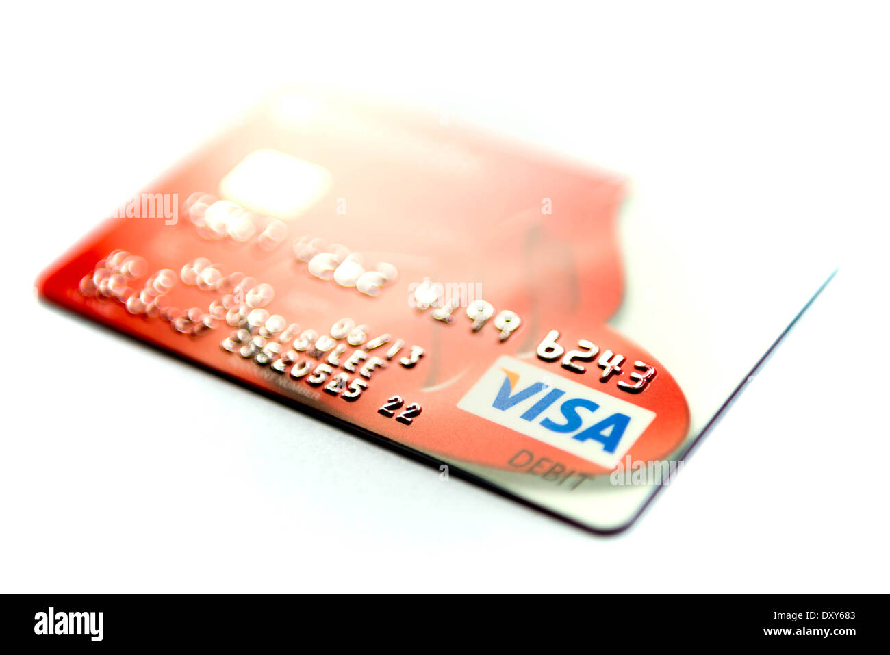 Visa debit card Stock Photo - Alamy