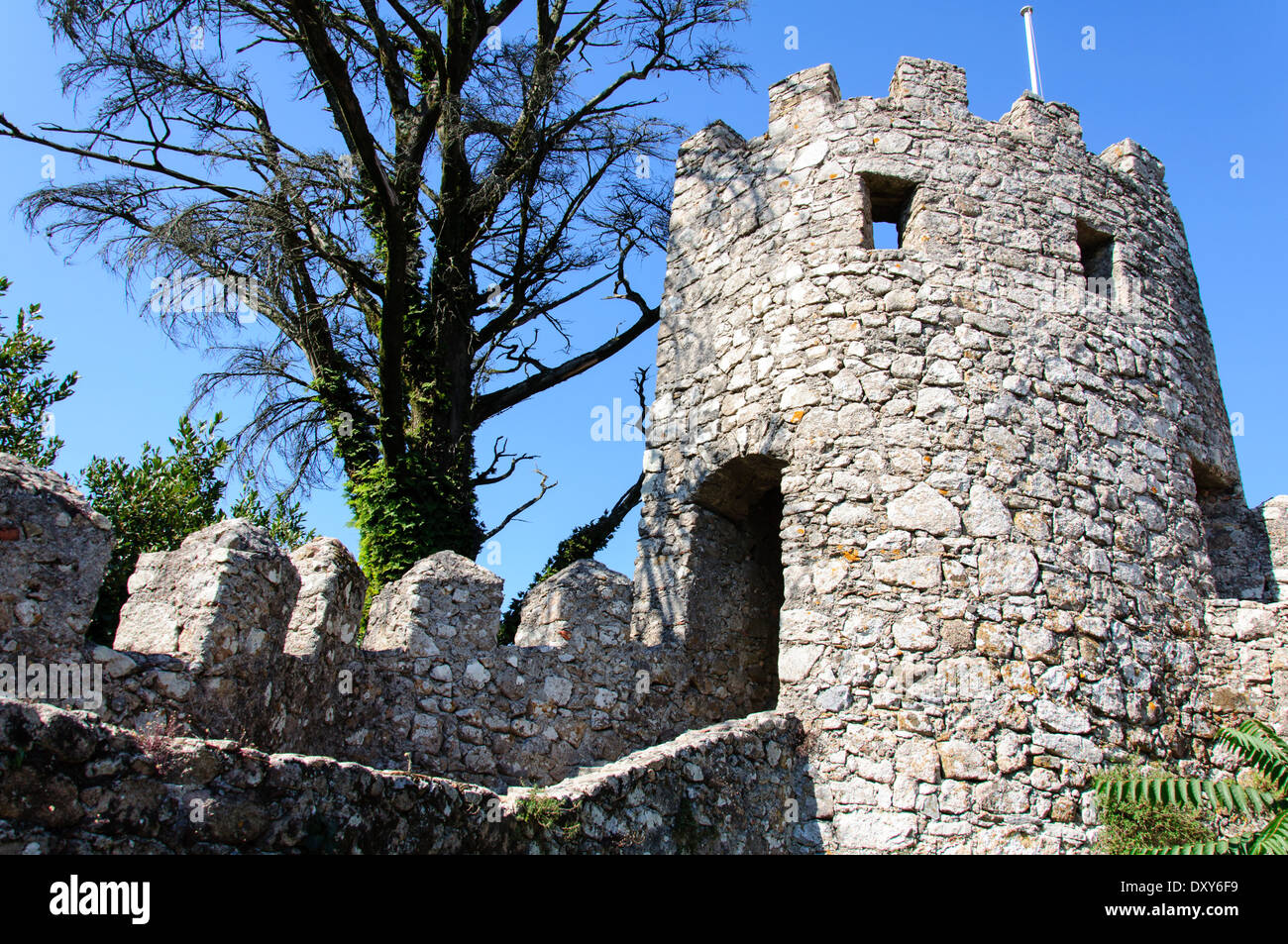 Castle of the Moors ( Castelo dos Mouros ), one of the best preserved ...