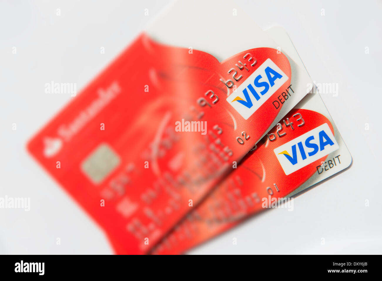Santander debit card hi-res stock photography and images - Alamy