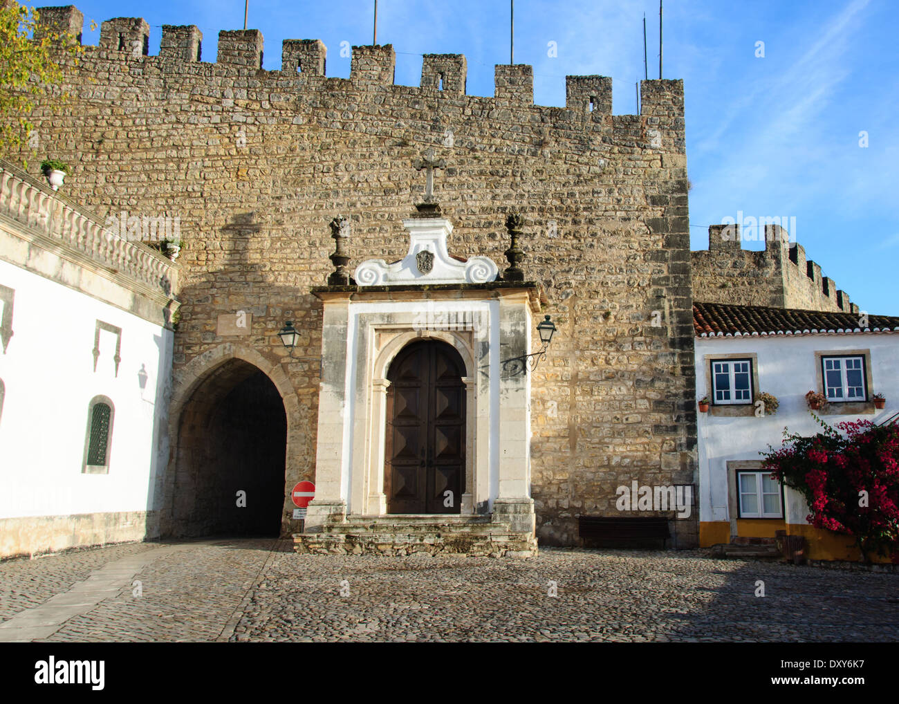 Portugese Architecture Medieval The Old Medieval Village Of Obidos,