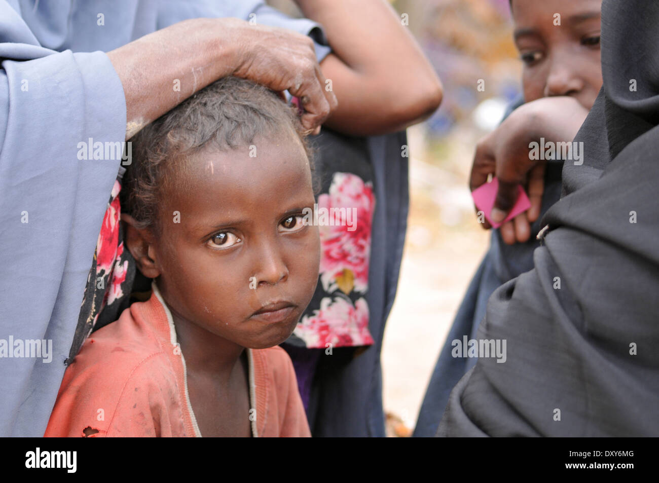 Somalian refugee camp and aid hi-res stock photography and images - Alamy