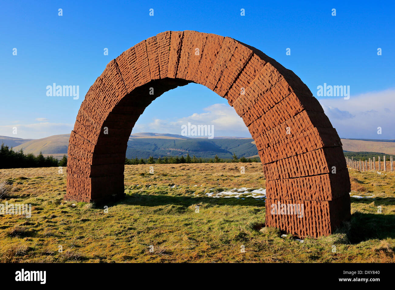 Colt Hill Arch, Cairnhead, Dumfries and Galloway, Scotland, UK. The ...