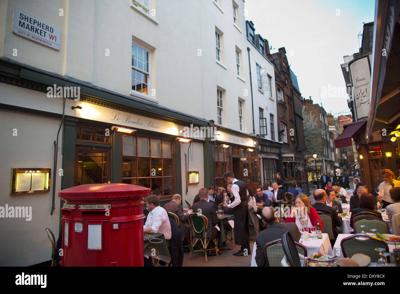 Shepherd Market, Mayfair, Central London, England, UK Stock Photo - Alamy