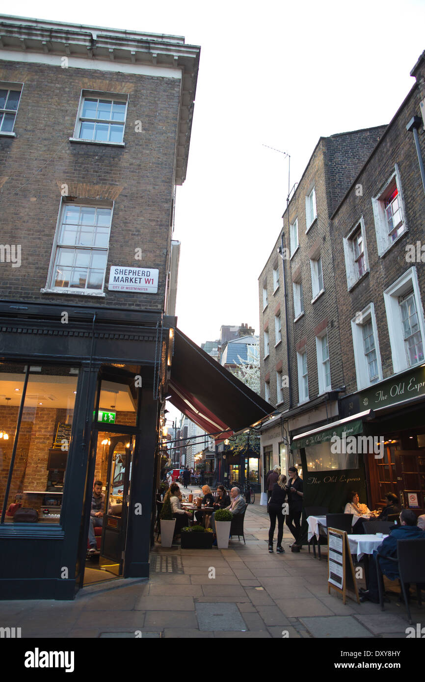 Shepherd market mayfair london uk hi-res stock photography and images ...