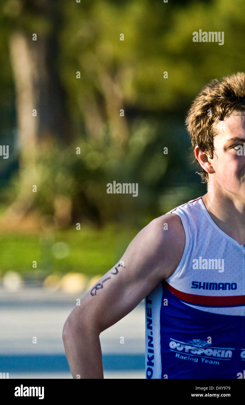 Triathlon boy hi-res stock photography and images - Alamy