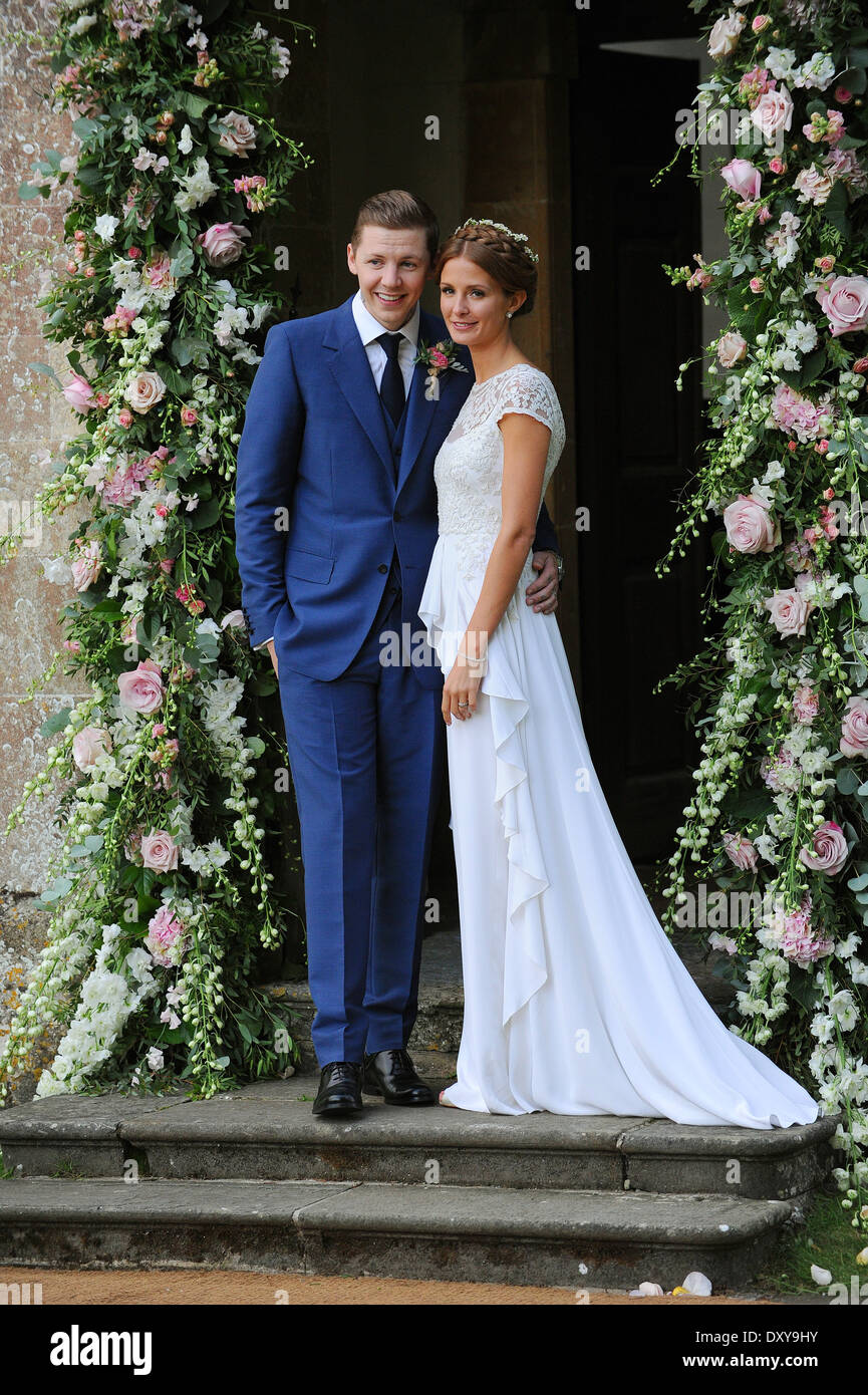The wedding of 'Made In Chelsea' star Millie Mackintosh and rapper ...
