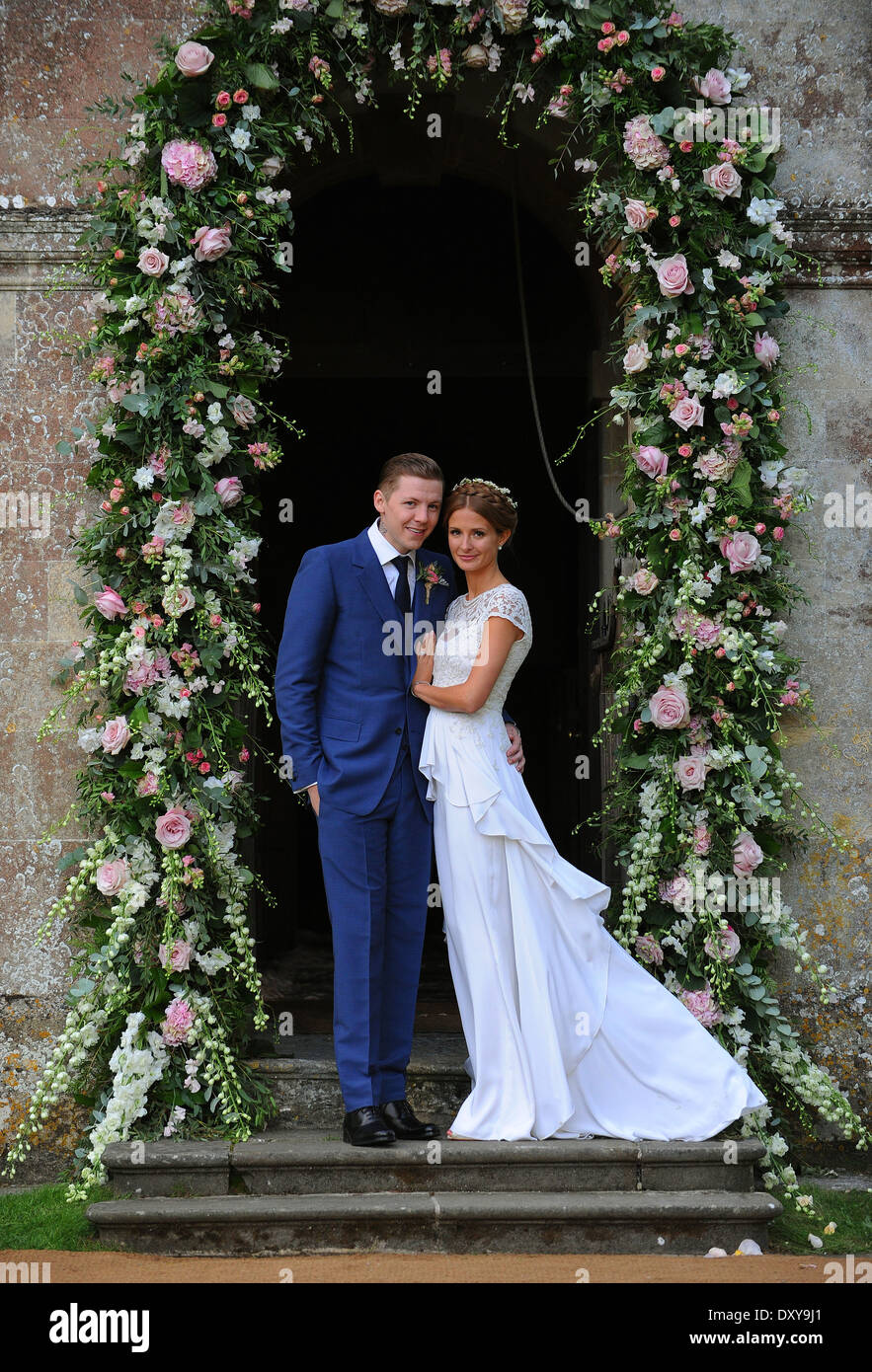 The wedding of 'Made In Chelsea' star Millie Mackintosh and rapper ...