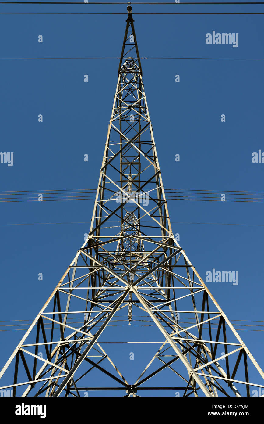 Hydro Electricity Transmission Tower Stock Photos & Hydro Electricity ...
