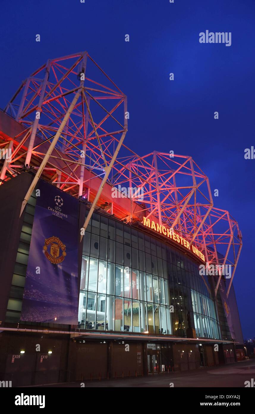 Old trafford east stand hi-res stock photography and images - Alamy
