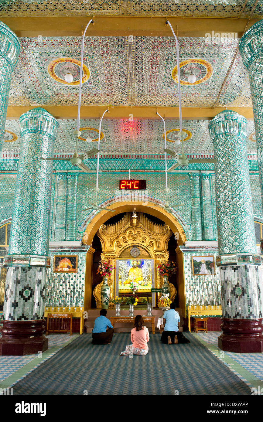 Myanmar, Mandalay, Sagaing hill paya Stock Photo - Alamy