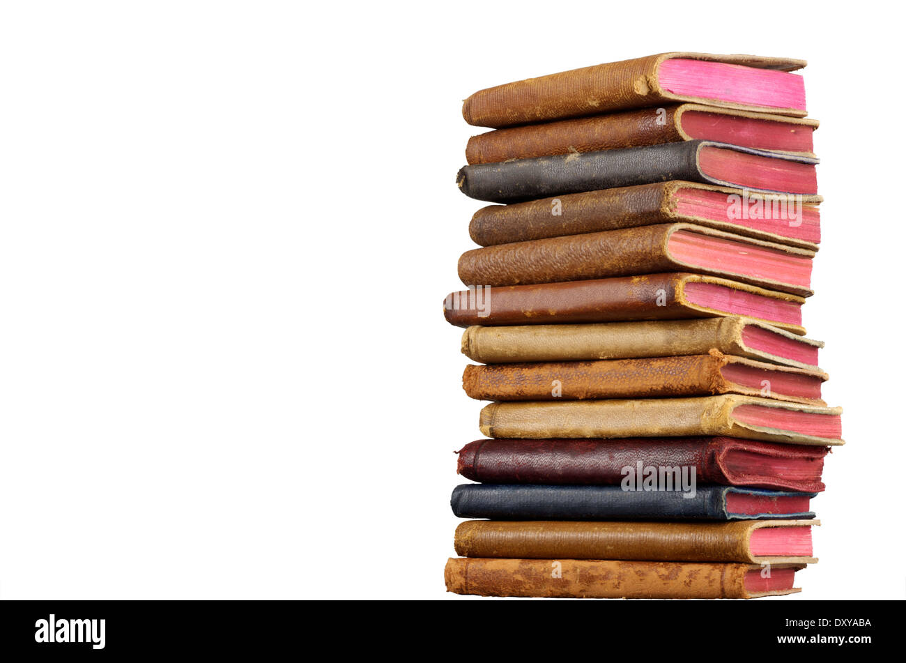 Leather bound books hi-res stock photography and images - Alamy