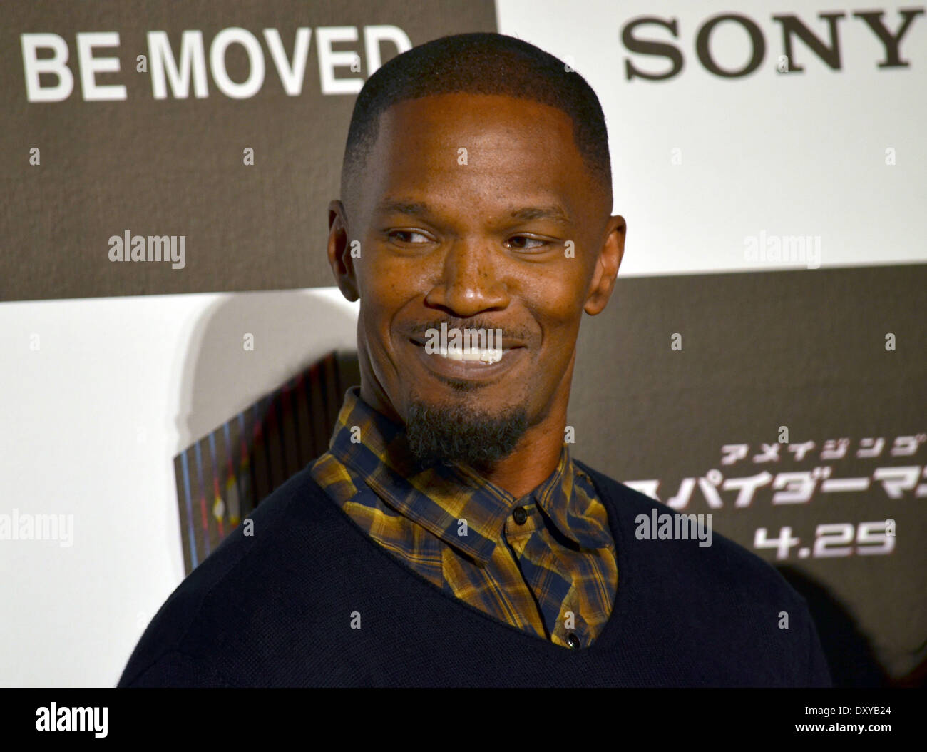 Tokyo, Japan. 31st Mar, 2014. Actor JAMIE FOXX attends a stage greeting ...
