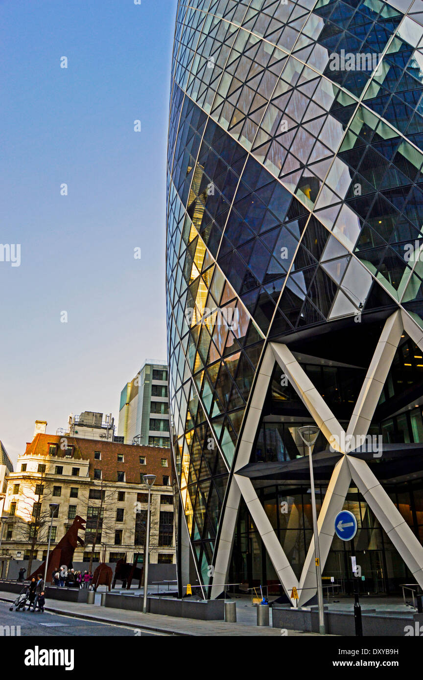 30 St Mary Axe (the Gherkin,Swiss Re Building),City of London,London ...