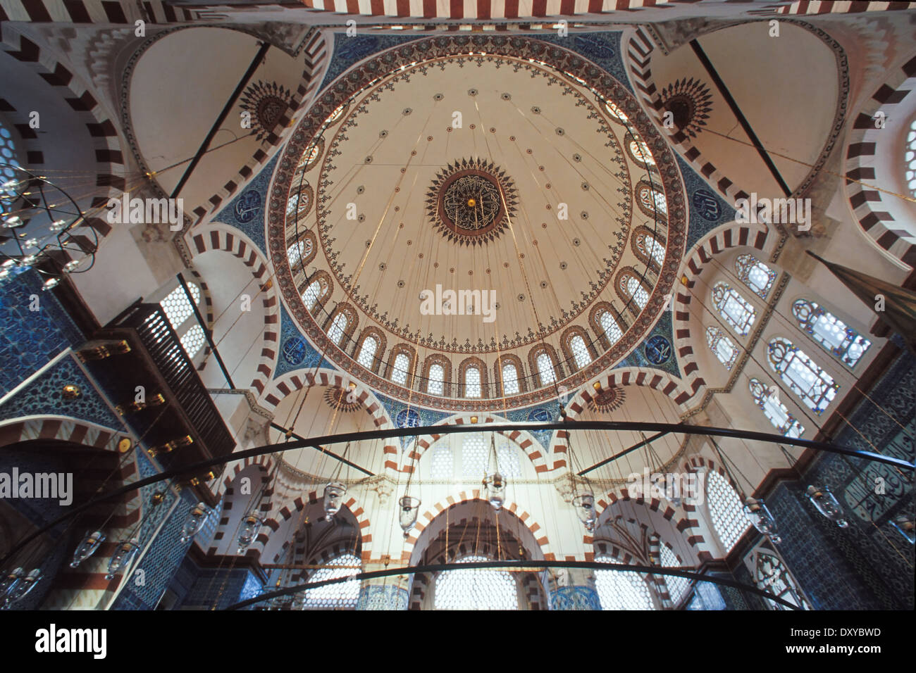 The Rustum Pasha Mosque interior, Istanbul Stock Photo - Alamy