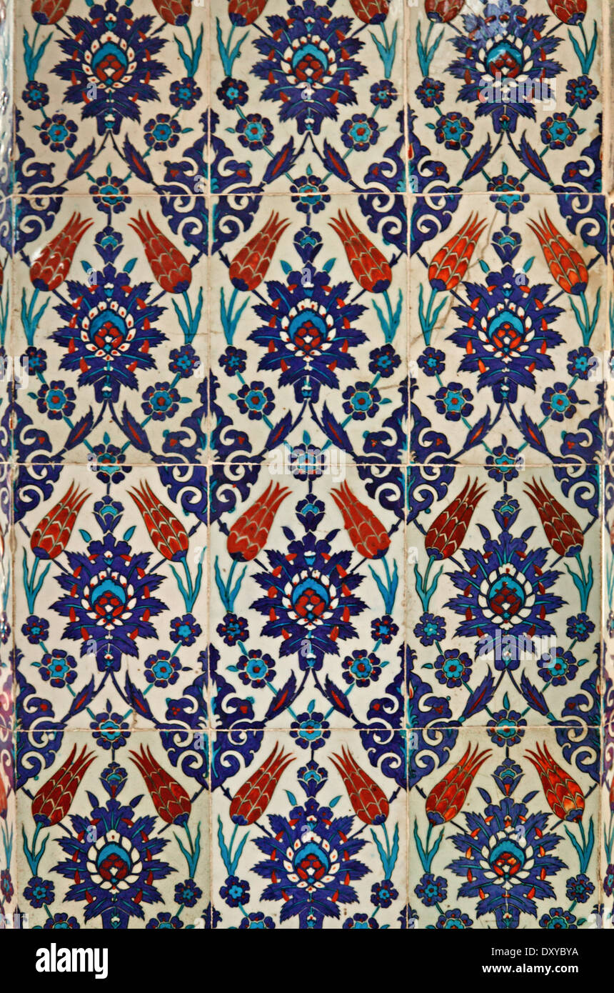 The Rustum Pasha Mosque interior, Istanbul Stock Photo - Alamy