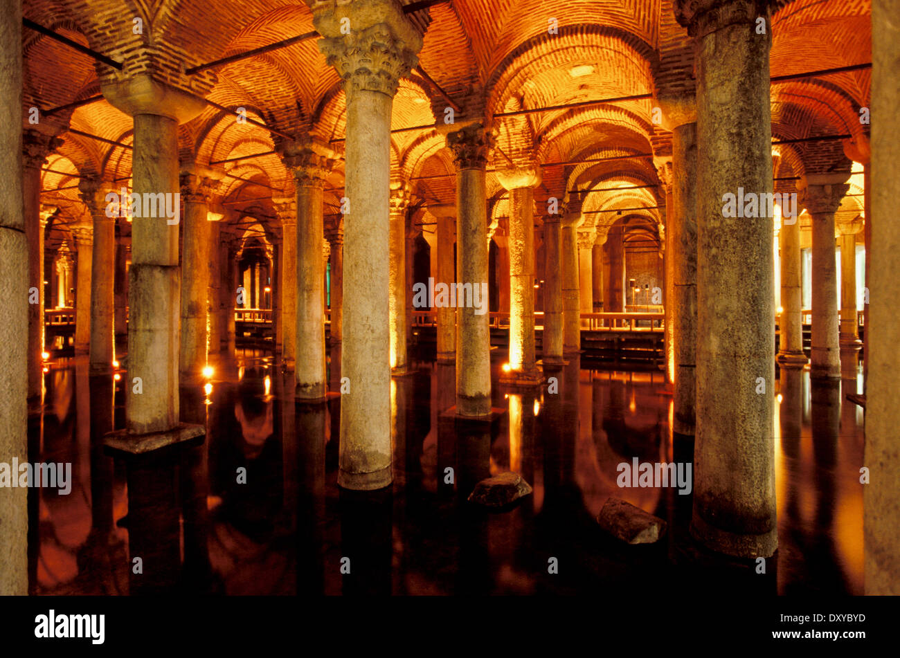 The Yerebatan Cistern, Istanbul Stock Photo - Alamy