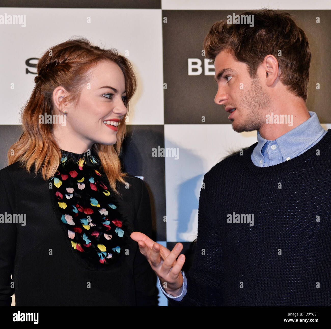 Emma stone the amazing spiderman 2 hi-res stock photography and images ...