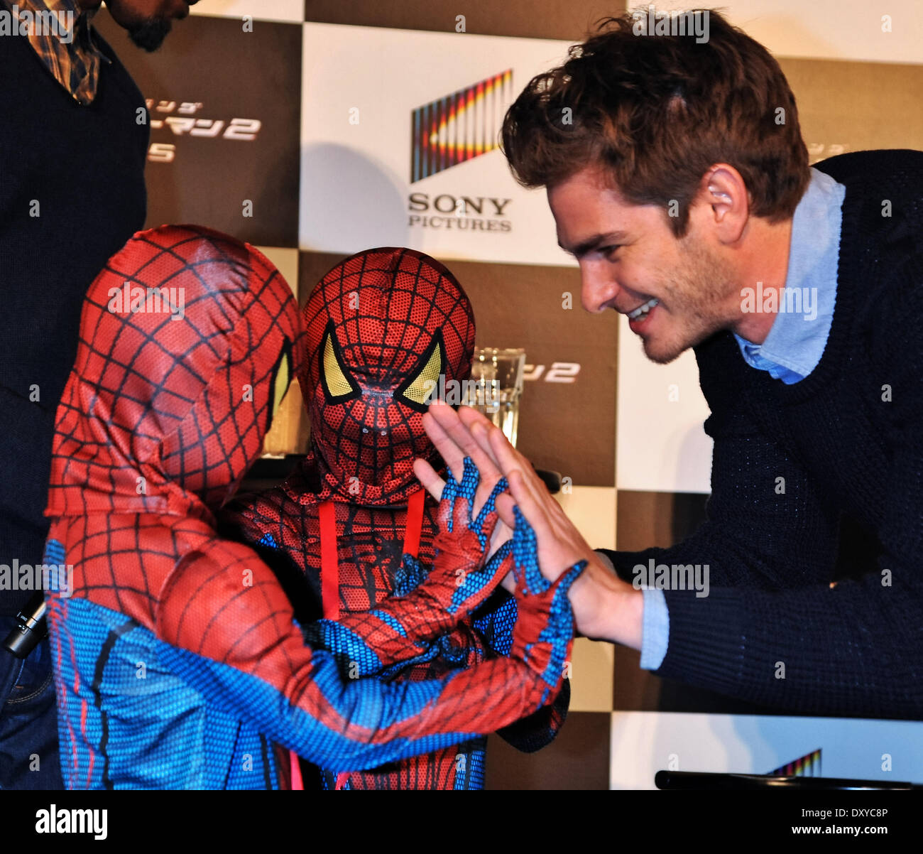 Andrew Garfield, Mar 31, 2014 : Tokyo, Japan : Actor Andrew Garfield ...