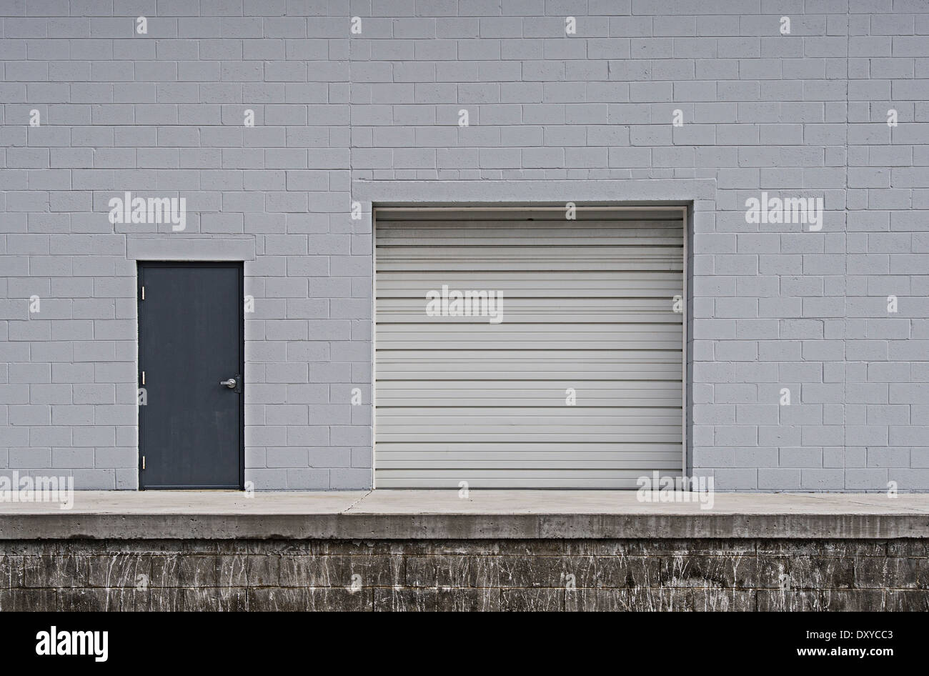 Empty Loading Dock Stock Photo - Alamy
