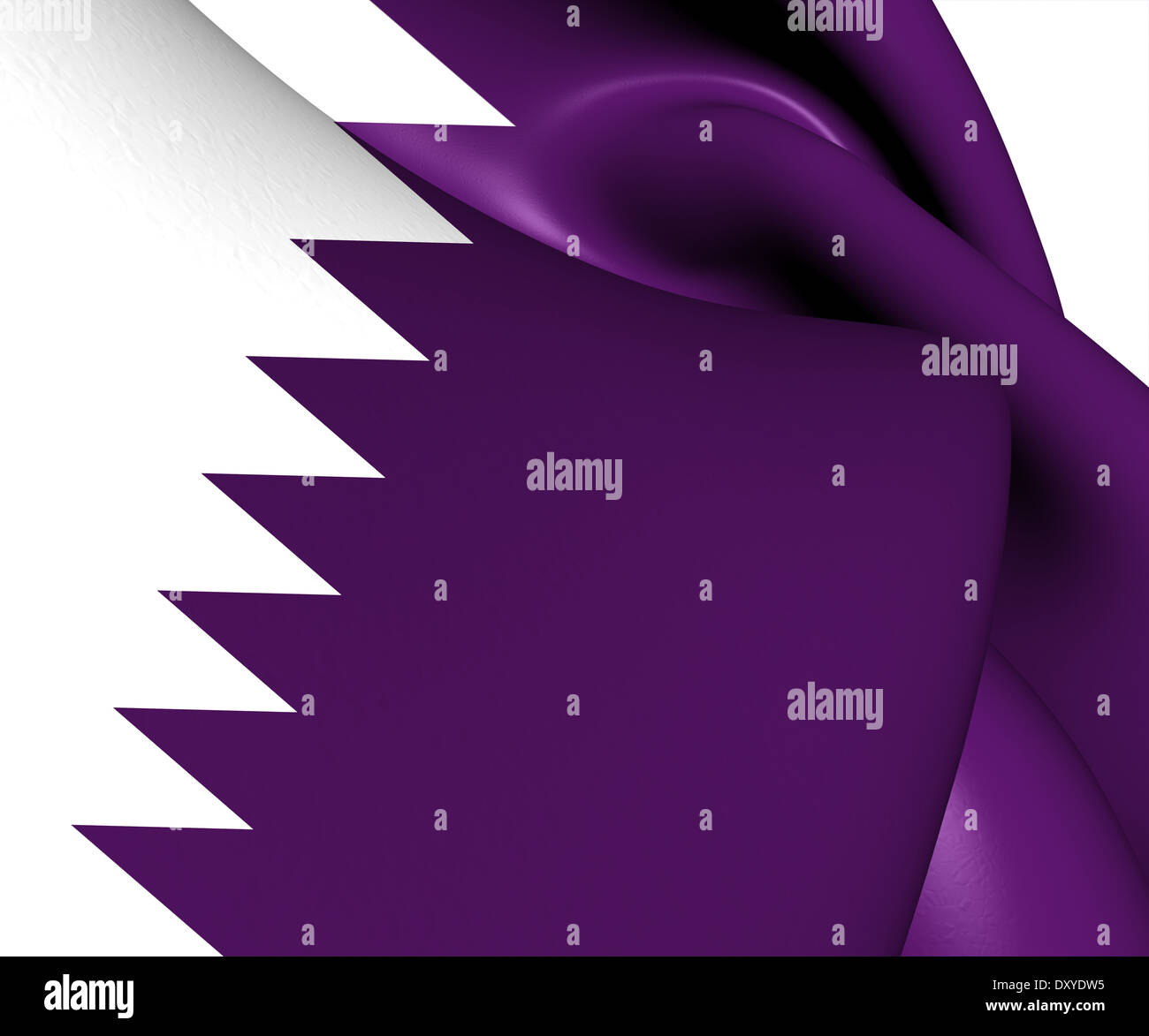 Flag of Qatar. Close Up Stock Photo - Alamy