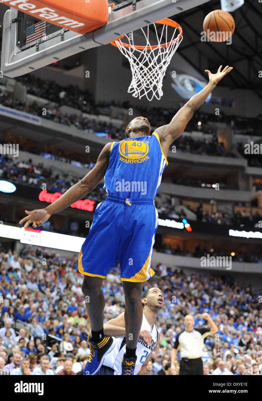 Dallas, Texas. 01st Apr, 2014. Golden State Warriors forward Harrison ...