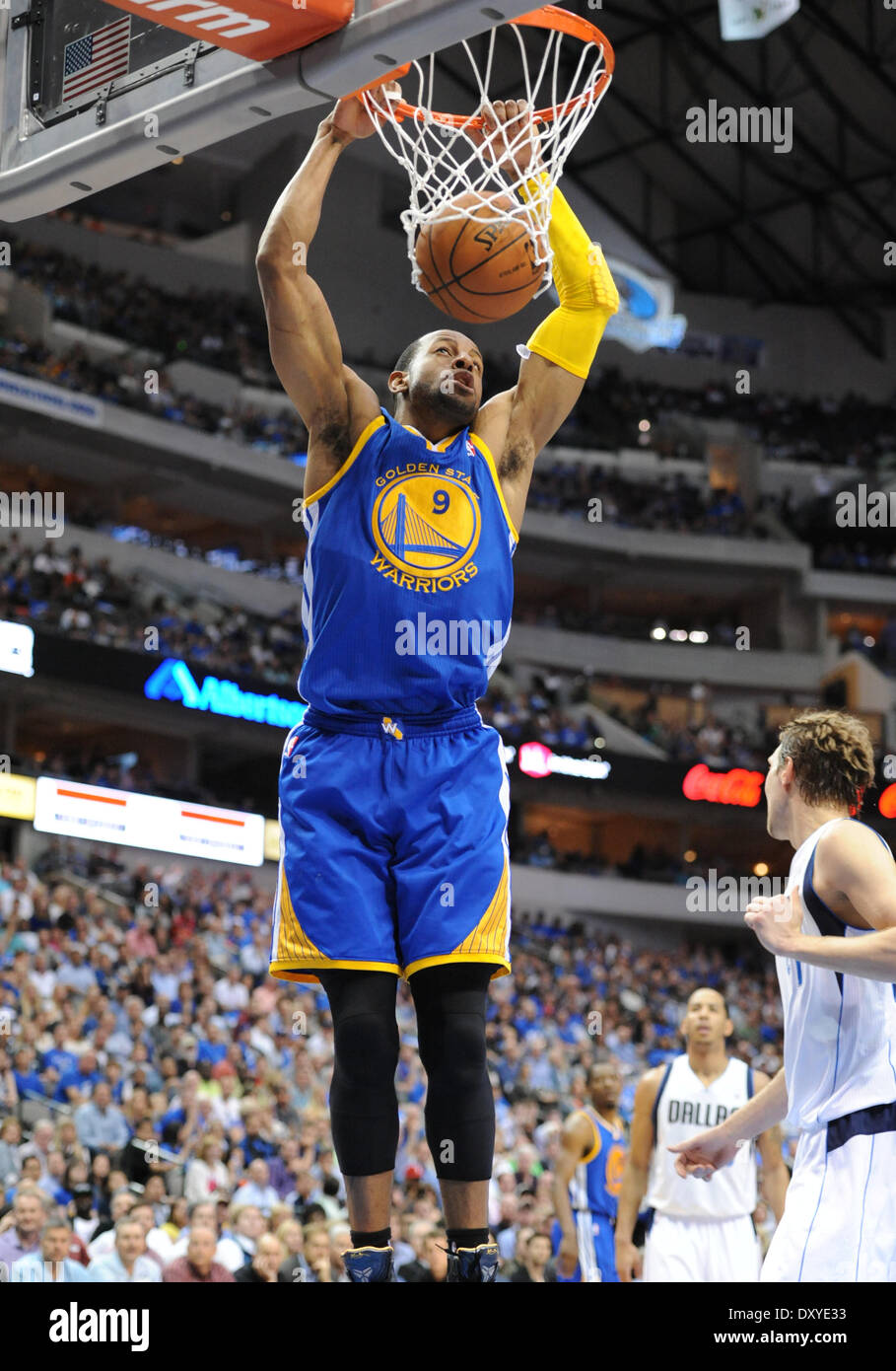 Dallas, Texas. 01st Apr, 2014. Golden State Warriors forward Andre ...