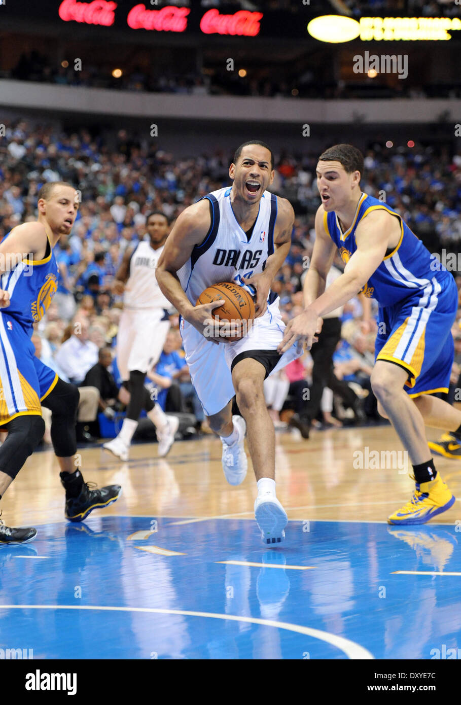 Dallas, Texas. 01st Apr, 2014. Dallas Mavericks guard Devin Harris #20 ...