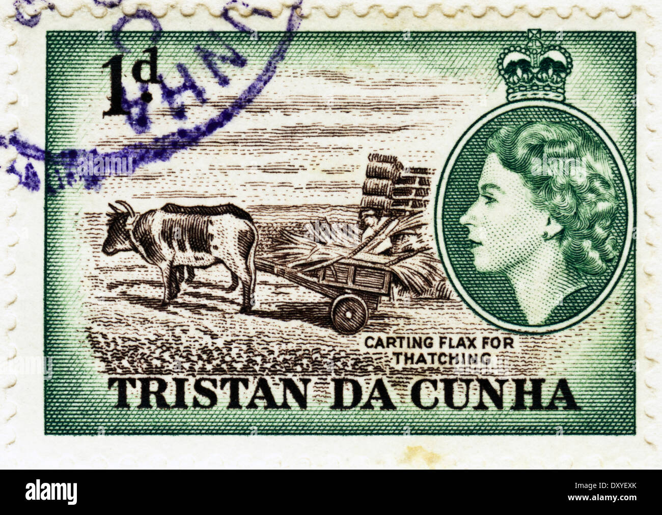 1d stamp hi-res stock photography and images - Alamy