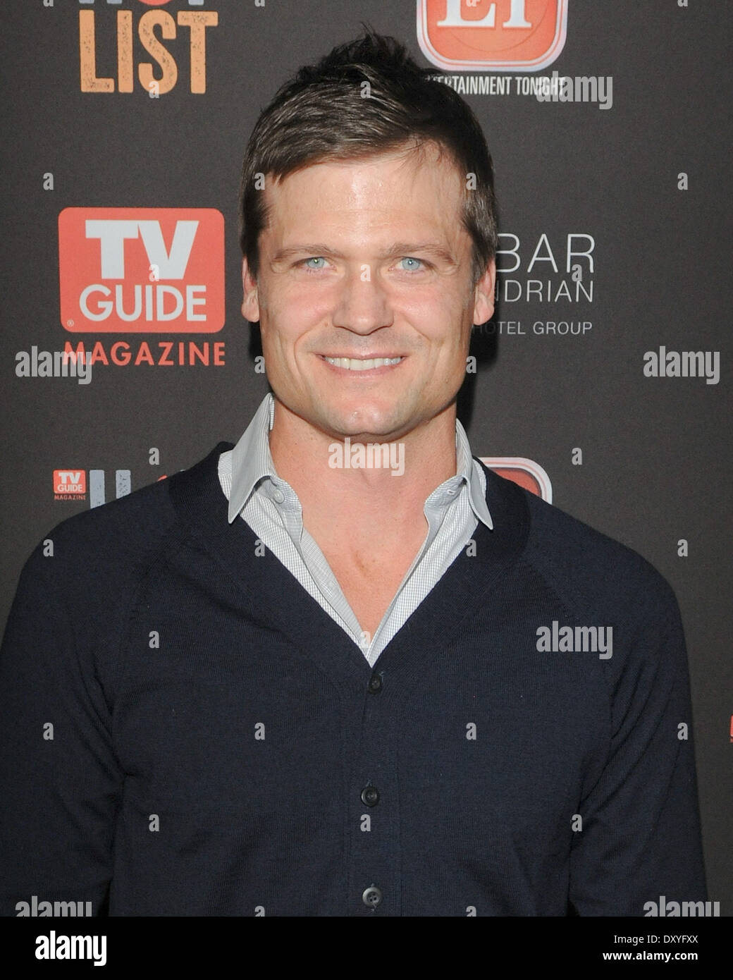 TV Guide Hot List Party held at The Mondrian Hotel in West Hollywood Featuring: Bailey Chase ...