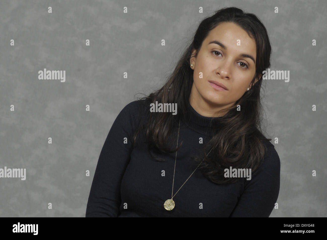 Algerian actress Adila Bendimerad attends a portrait session during the International ...