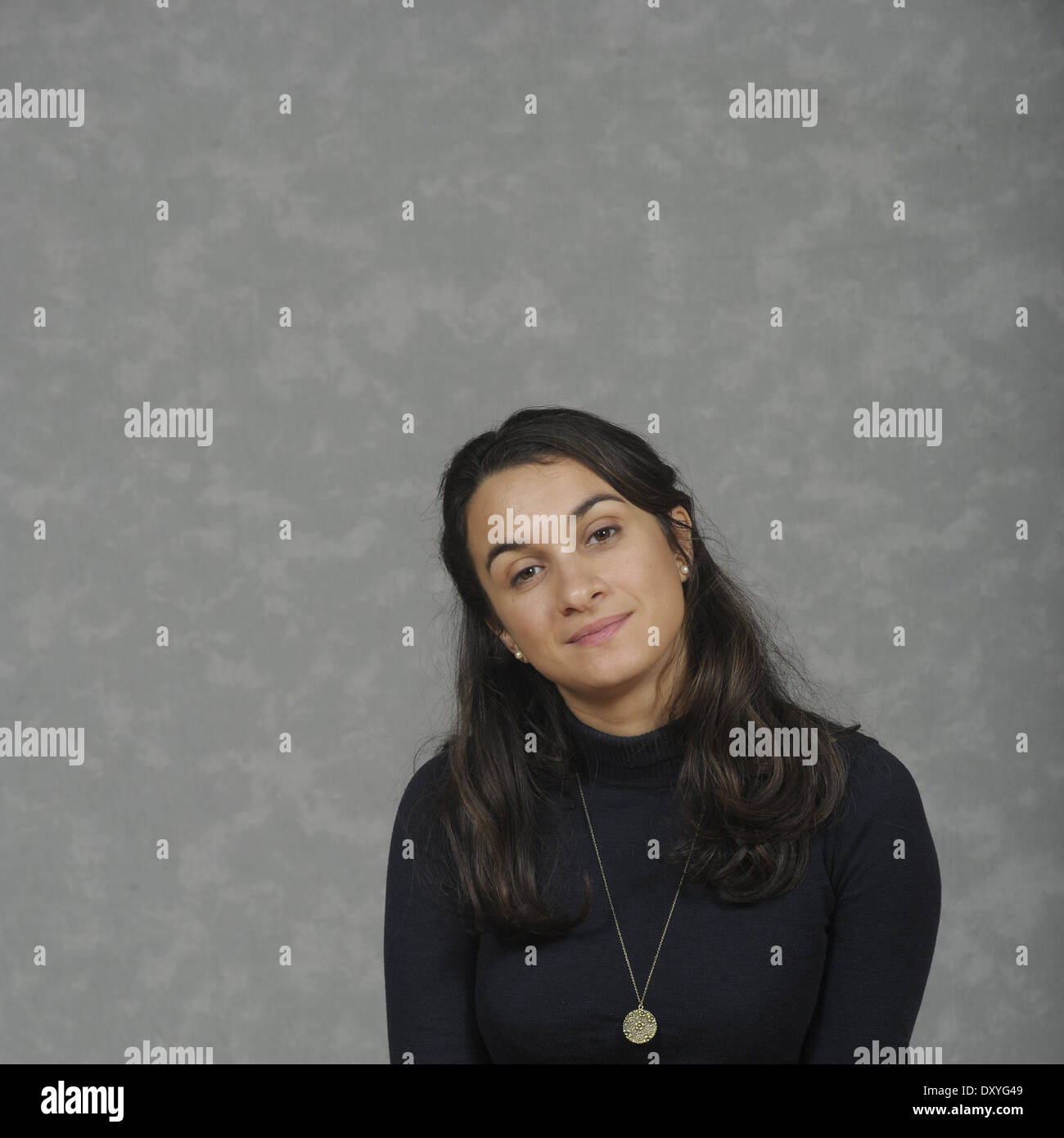 Algerian actress Adila Bendimerad attends a portrait session during the ...