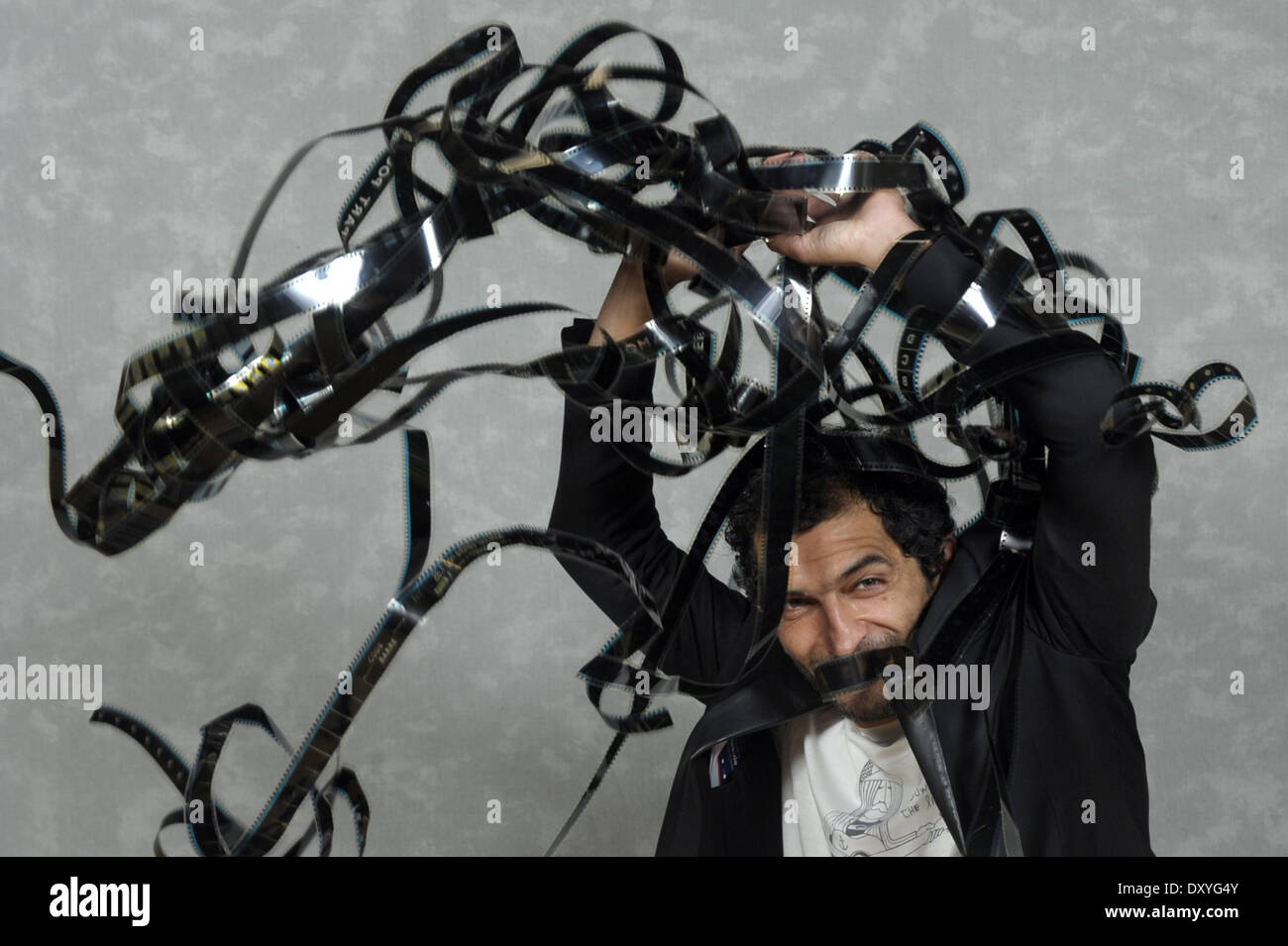 Egyptian actor Amr Waked attends a portrait session during the ...