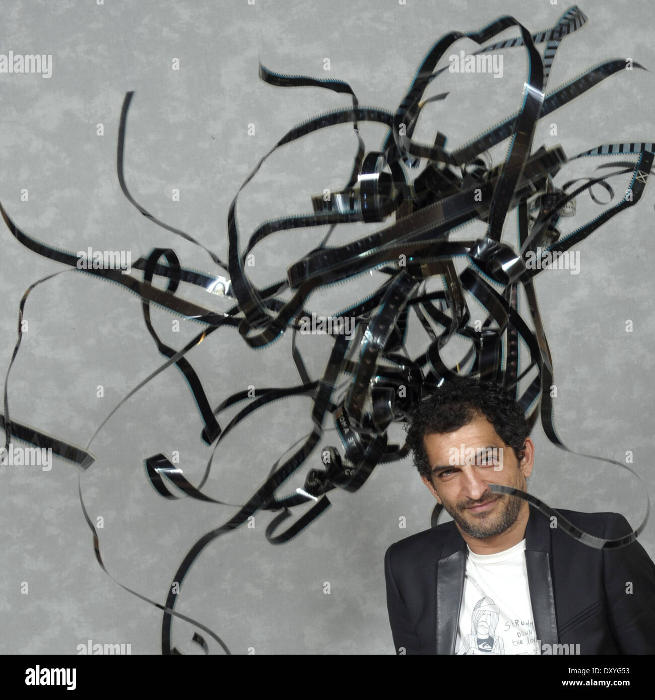 Egyptian actor Amr Waked attends a portrait session during the ...