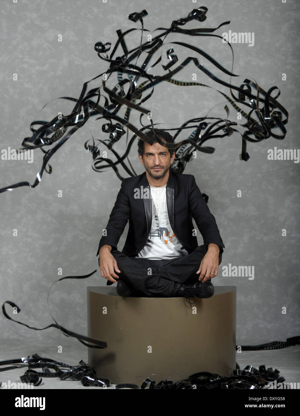 Egyptian actor Amr Waked attends a portrait session during the ...