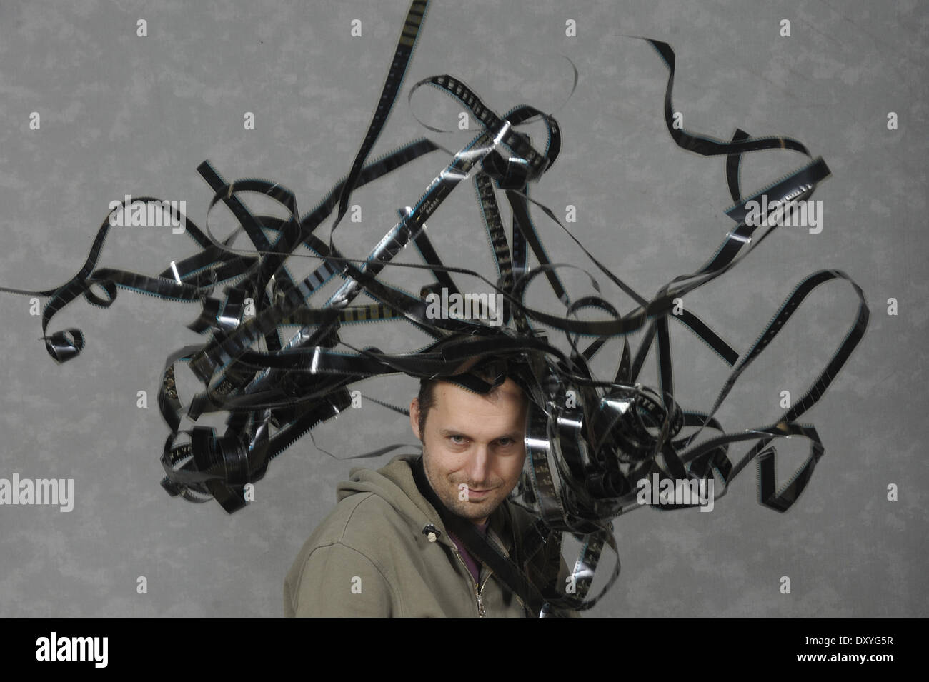 Slovenian director Martin Turk attends a portrait session during the ...
