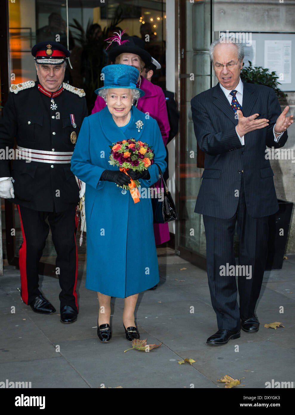 Queen Elizabeth II visits the Royal Commonwealth Society Featuring ...