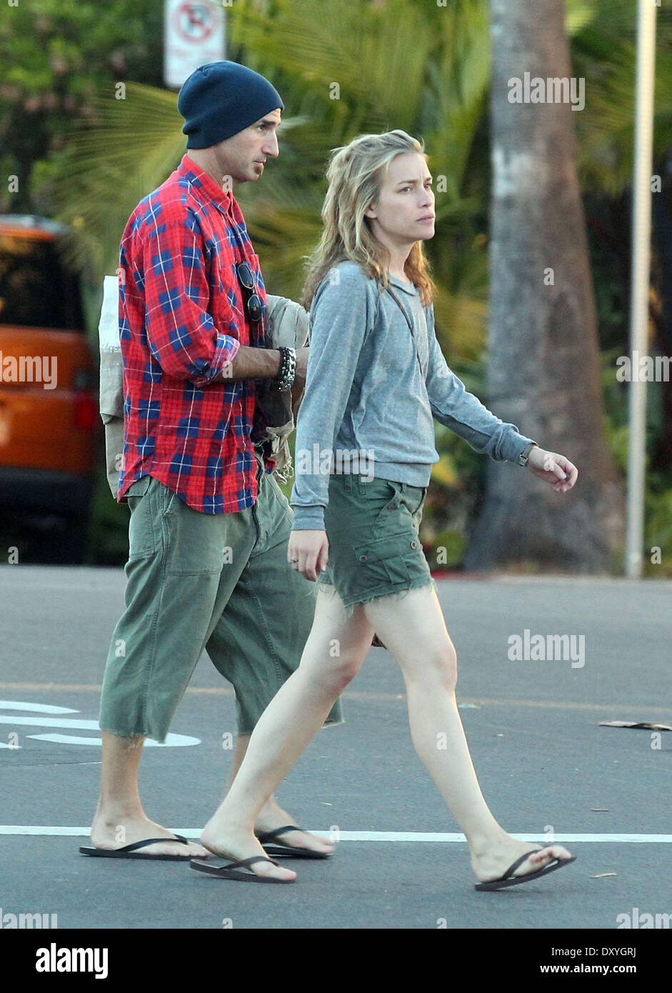 Piper Perabo And A Friend Seen Walking Together In Los Angeles