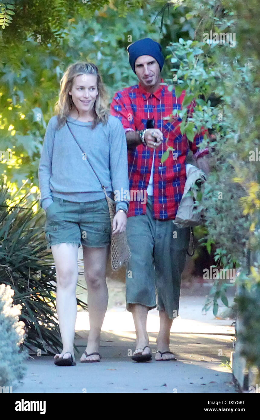 Piper Perabo and a friend seen walking together in Los Angeles ...