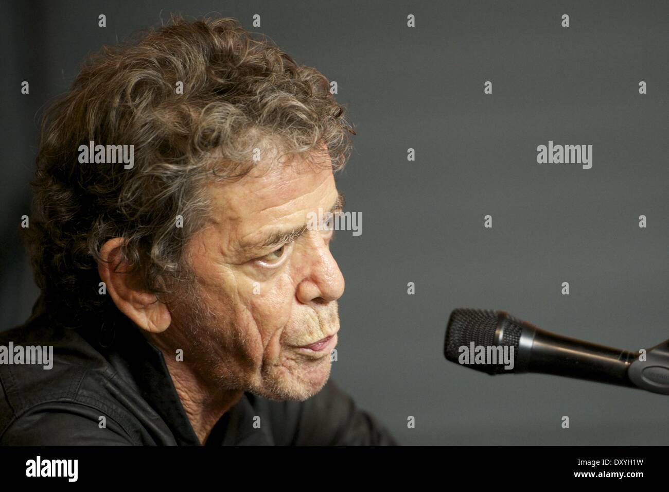 Exhibit of singer Lou Reed's photography at the Matadero Featuring: Lou ...