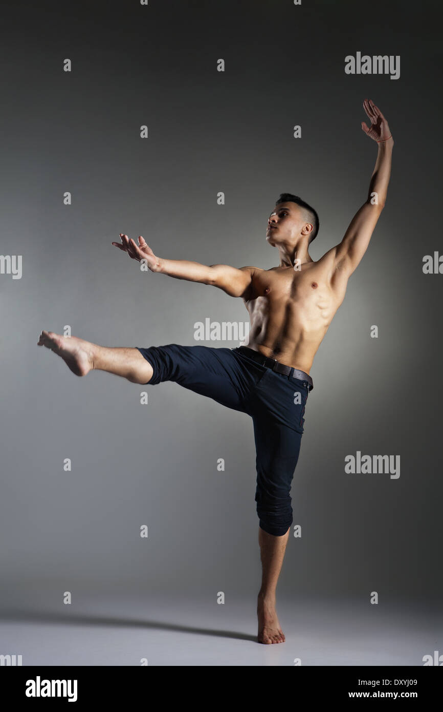 Beautiful male ballet dancer hi-res stock photography and images - Alamy