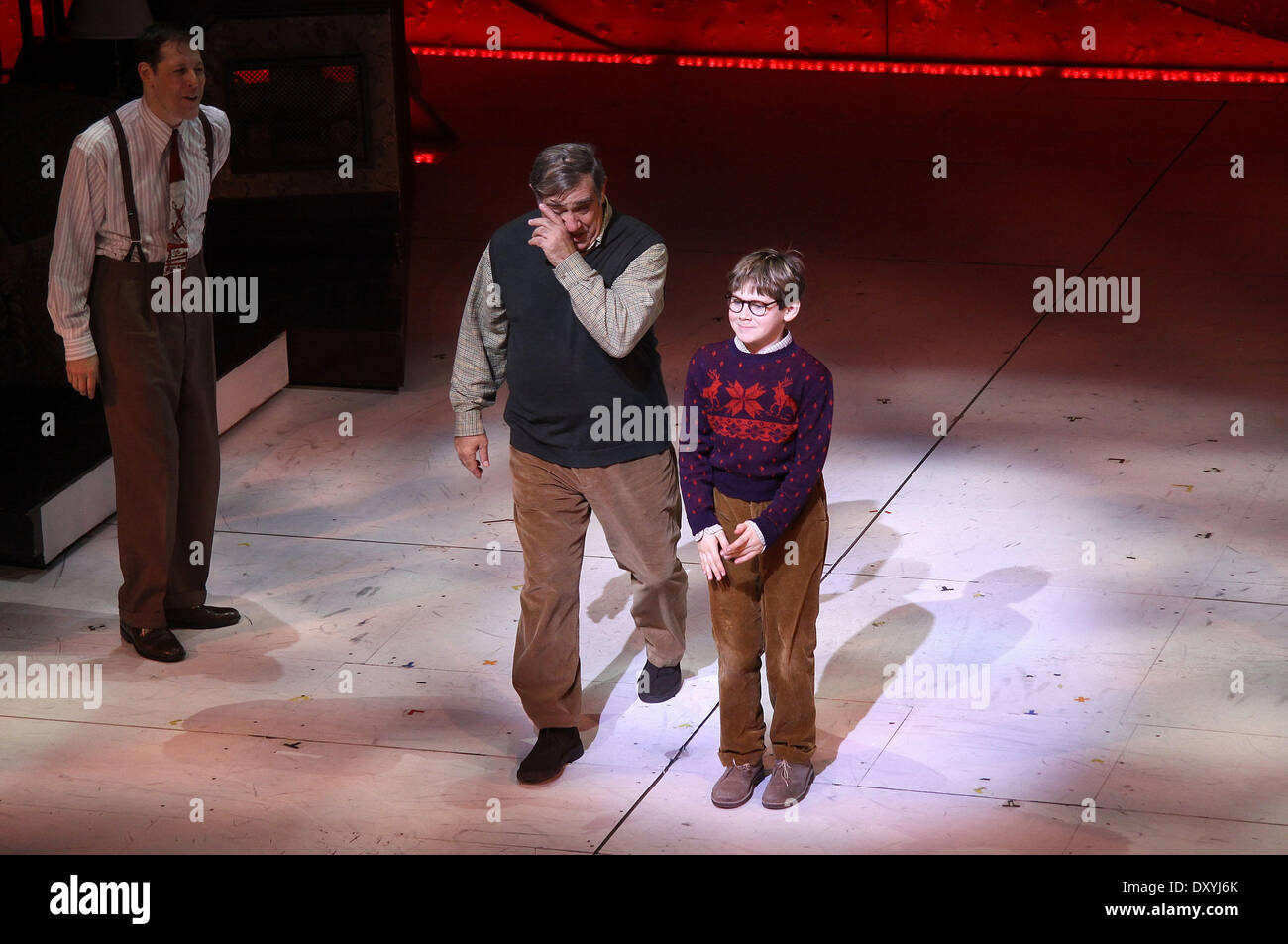 The premiere of 'A Christmas Story The Musical’ at the Lunt-Fontanne ...