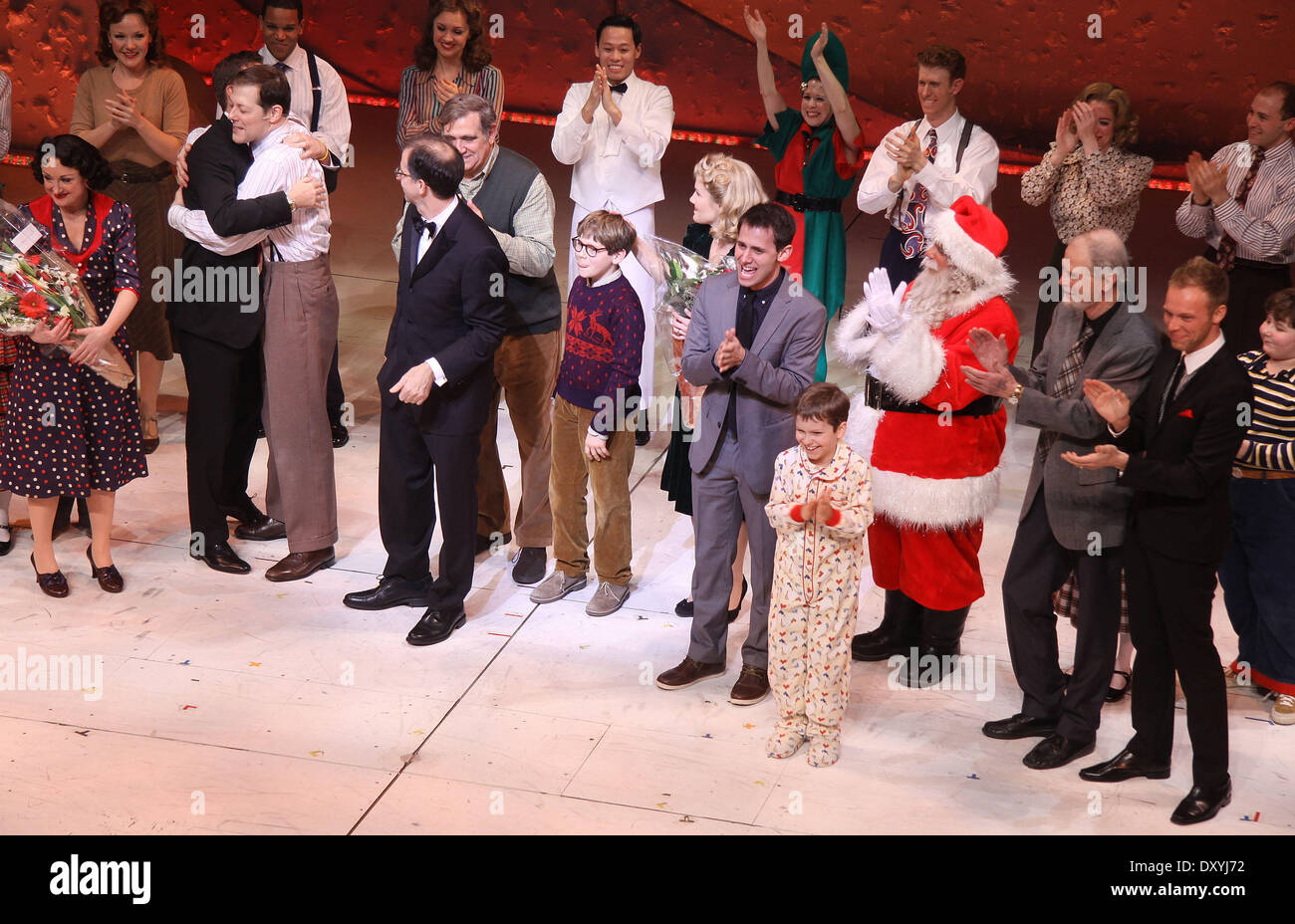 The premiere of 'A Christmas Story The Musical’ at the Lunt-Fontanne ...